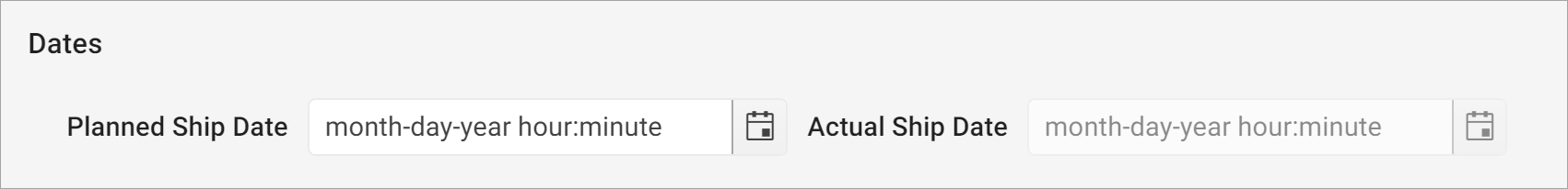 Master Bill of Lading (General page) – Da Vinci Unified