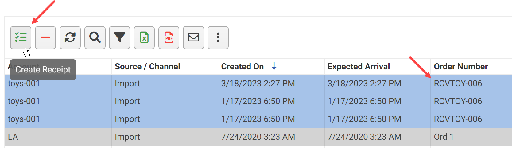 Receiving Channel – Da Vinci Unified