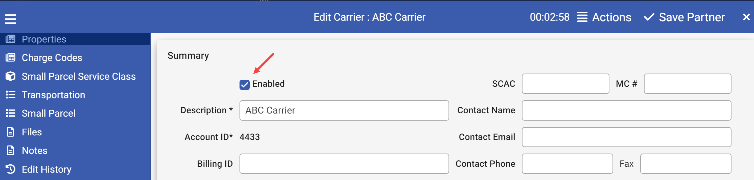 Add a Carrier – Da Vinci Unified