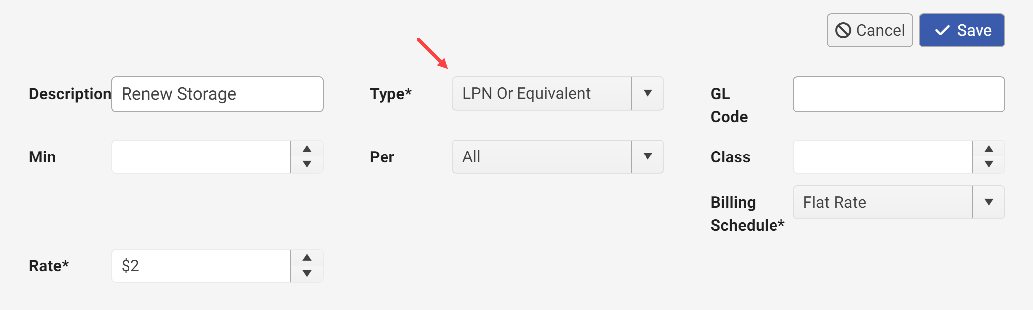 Default Billing – Da Vinci Unified
