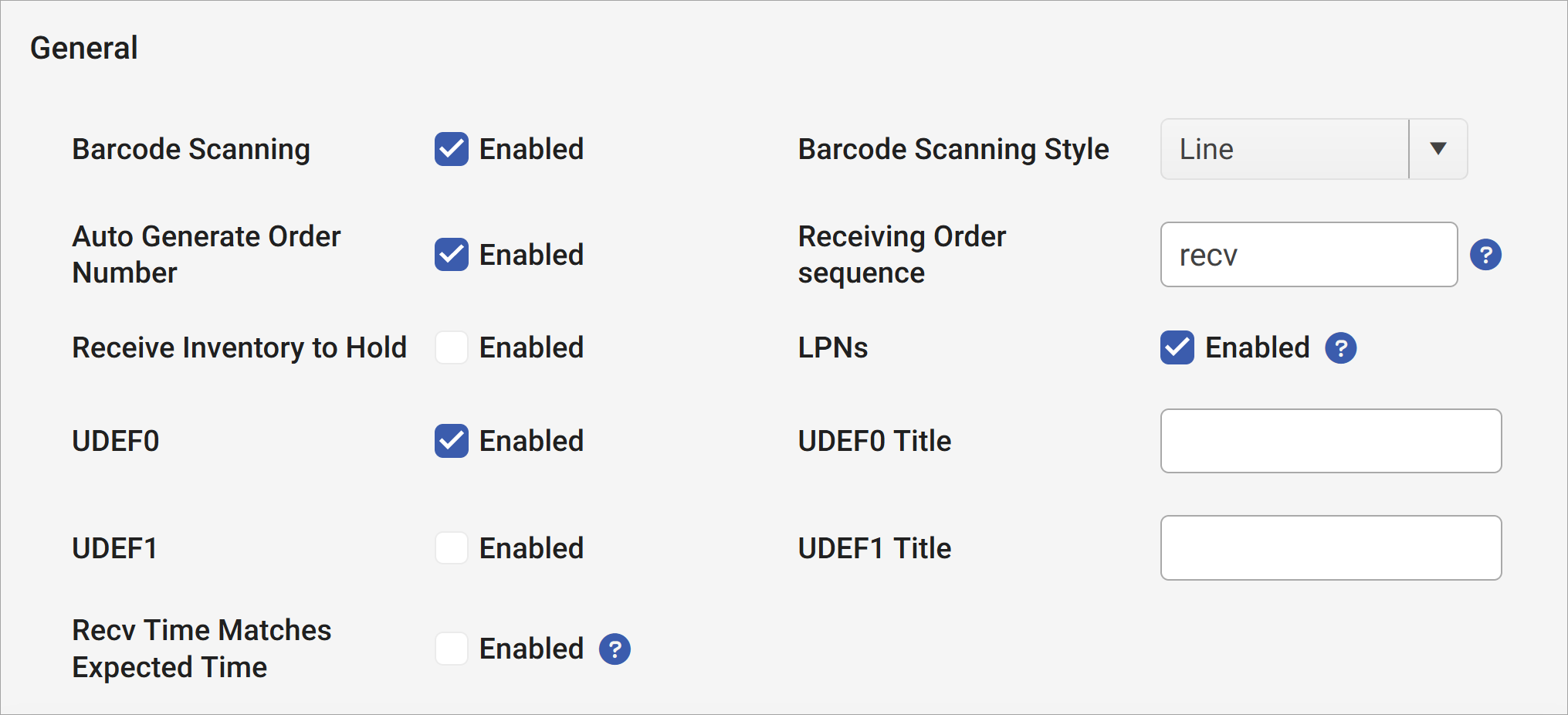 Receiving (Accounts) – Da Vinci Unified