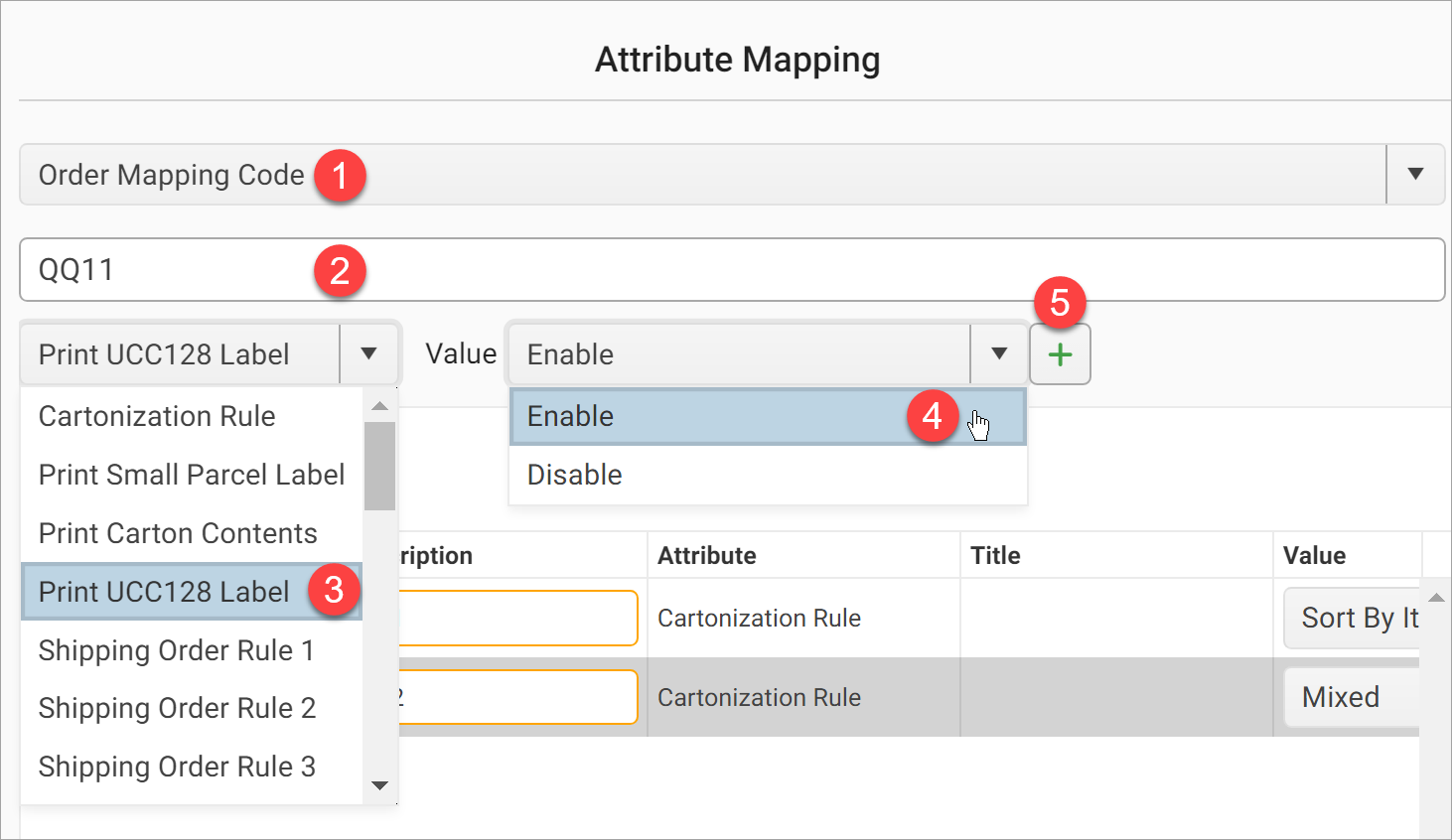 Order Mapping (Accounts) – Da Vinci Unified