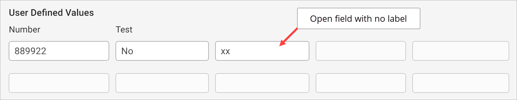 Pre Defined Values at Order Level (Overview) – Da Vinci Unified