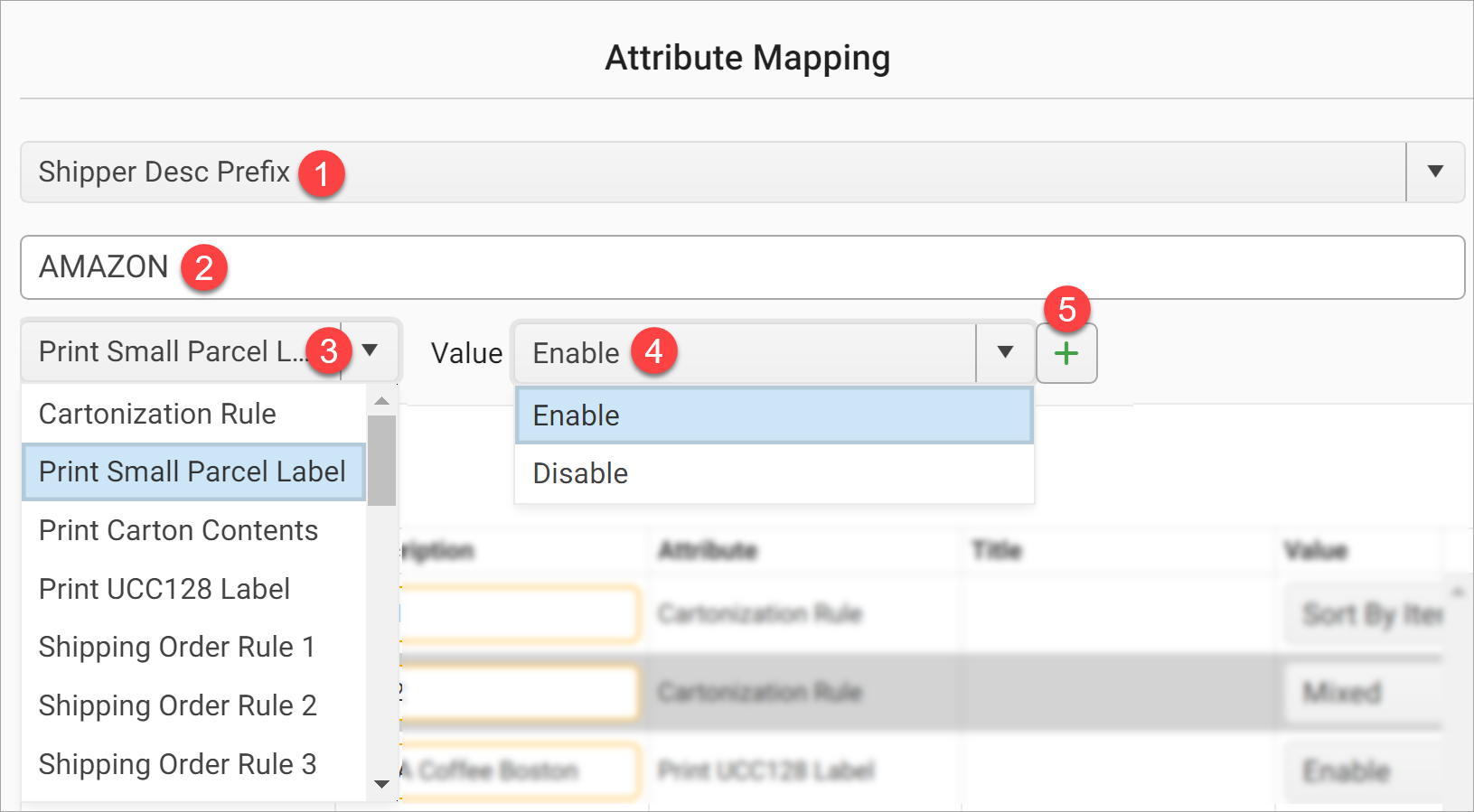 Shipper Descr Prefix (Accounts) – Da Vinci Unified