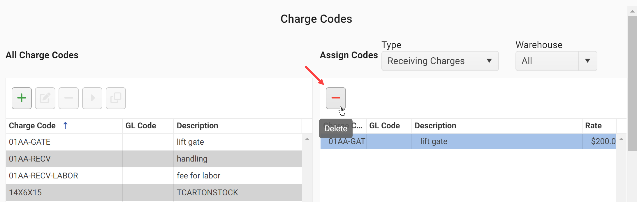 Charge Codes Overview (Accounts) – Da Vinci Unified