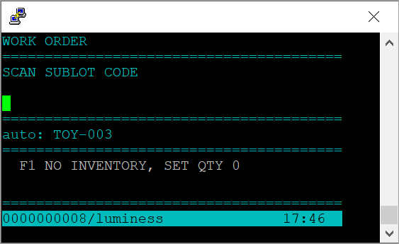 Uninformed Cycle Count Process – Da Vinci Unified