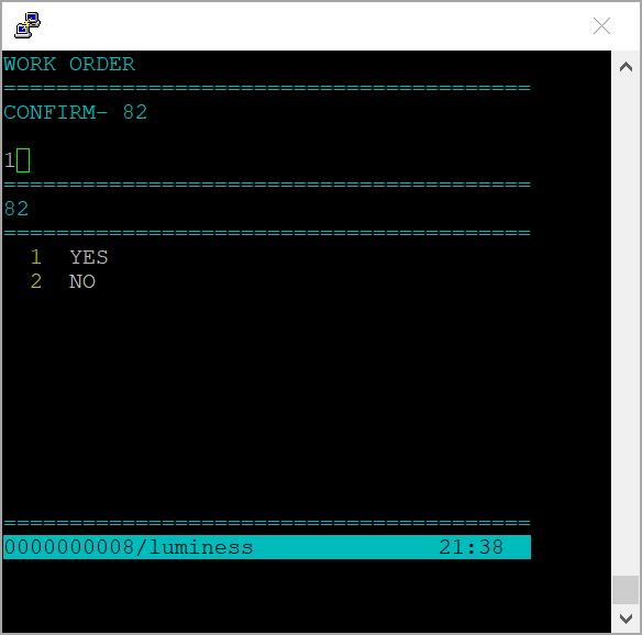 Create a Work Order on a Scanner – Da Vinci Unified