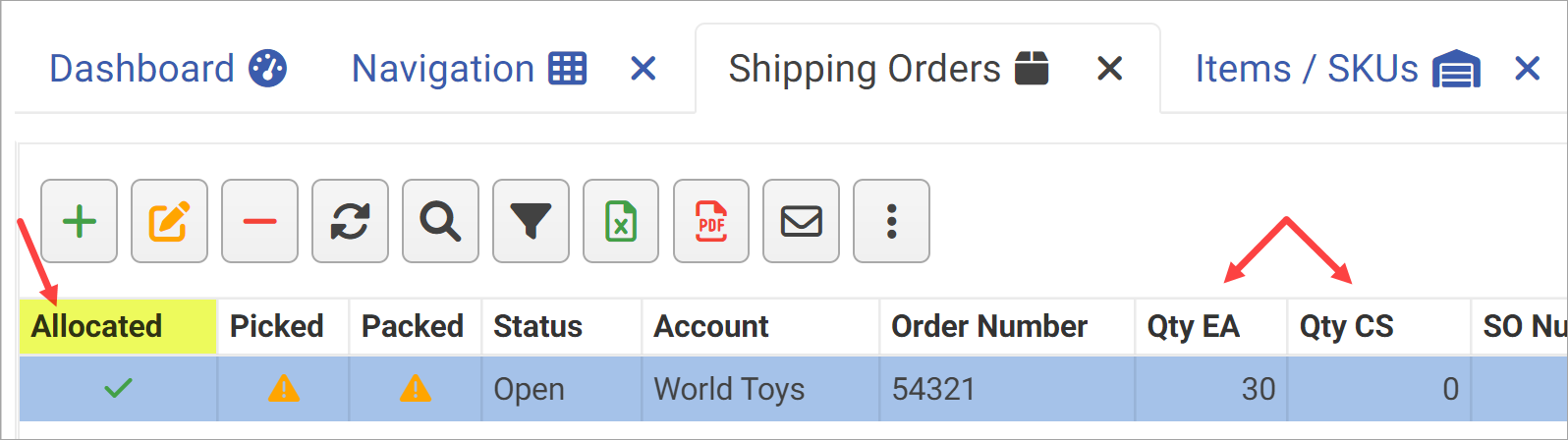 Shipping Orders Overview – Da Vinci Unified