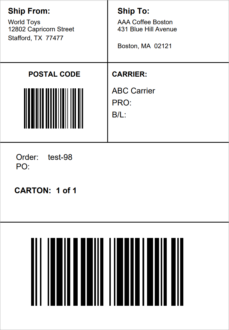 Ship a Packed Order (Batch Print) – Da Vinci Unified