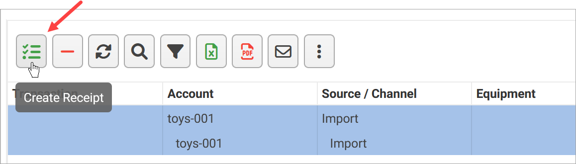 Import A Receiving Csv File Da Vinci Unified 