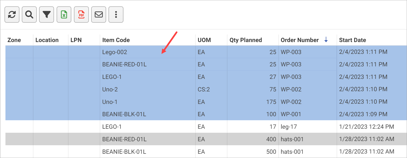 Wave Pick Tickets Overview – Da Vinci Unified
