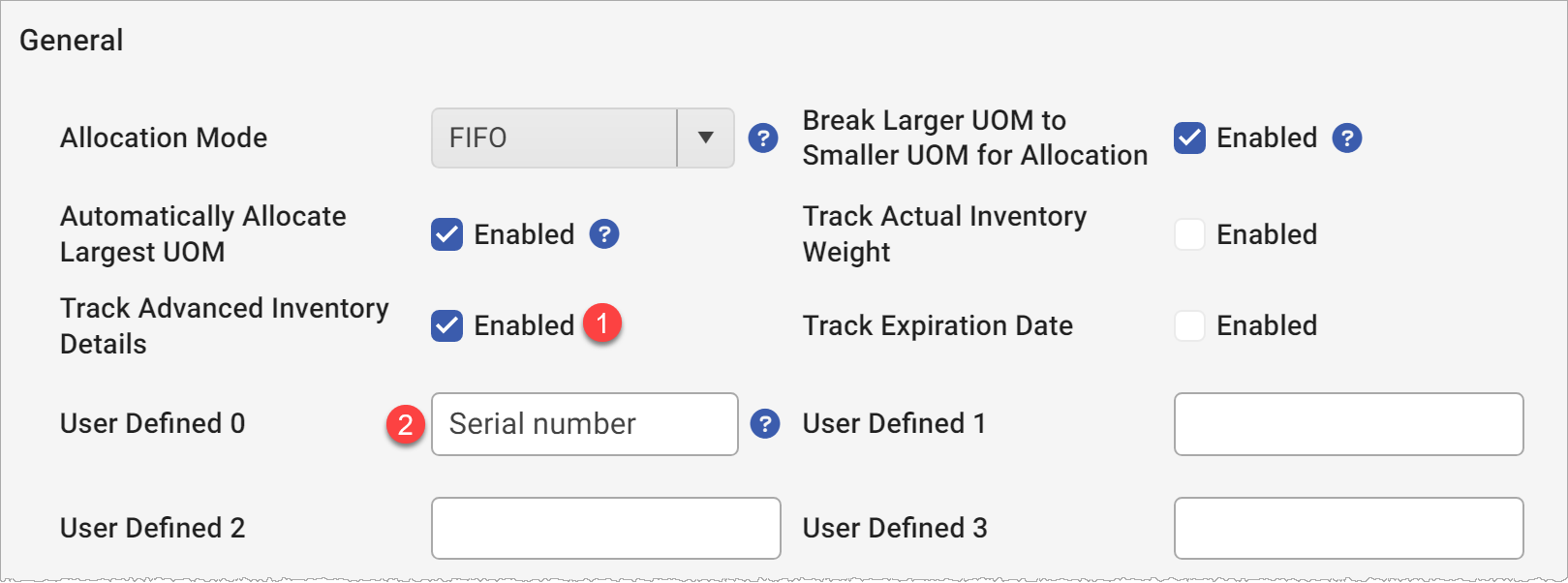 Enable User Defined Fields (Scan Pack) – Da Vinci Unified