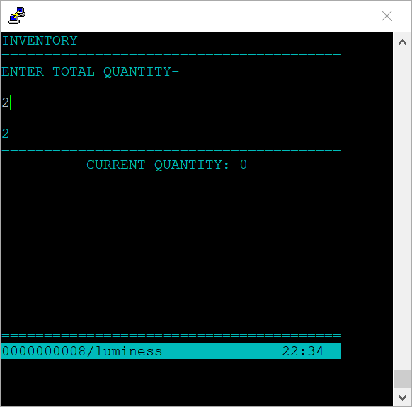 Kit Inventory Adjust (Barcode) – Da Vinci Unified