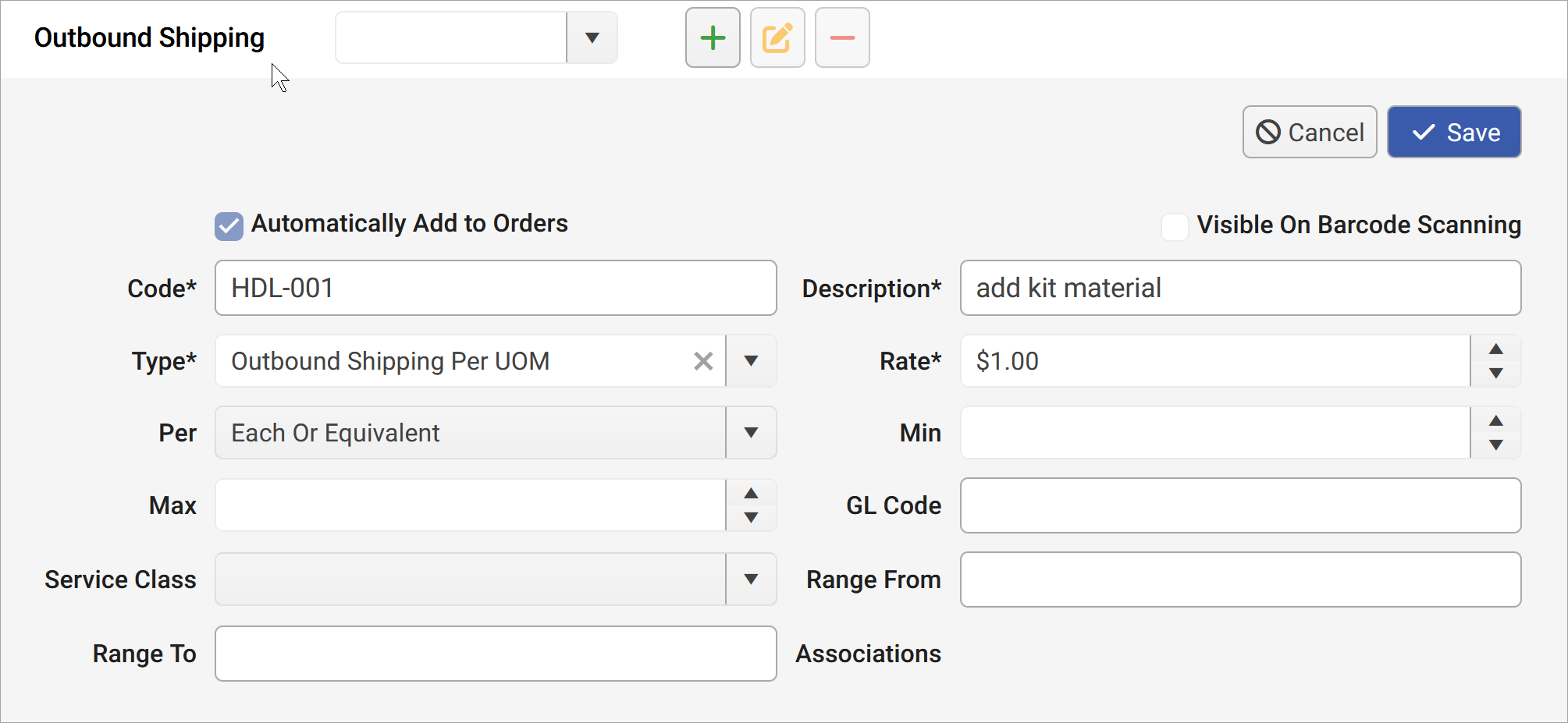 Create an Item – Da Vinci Unified