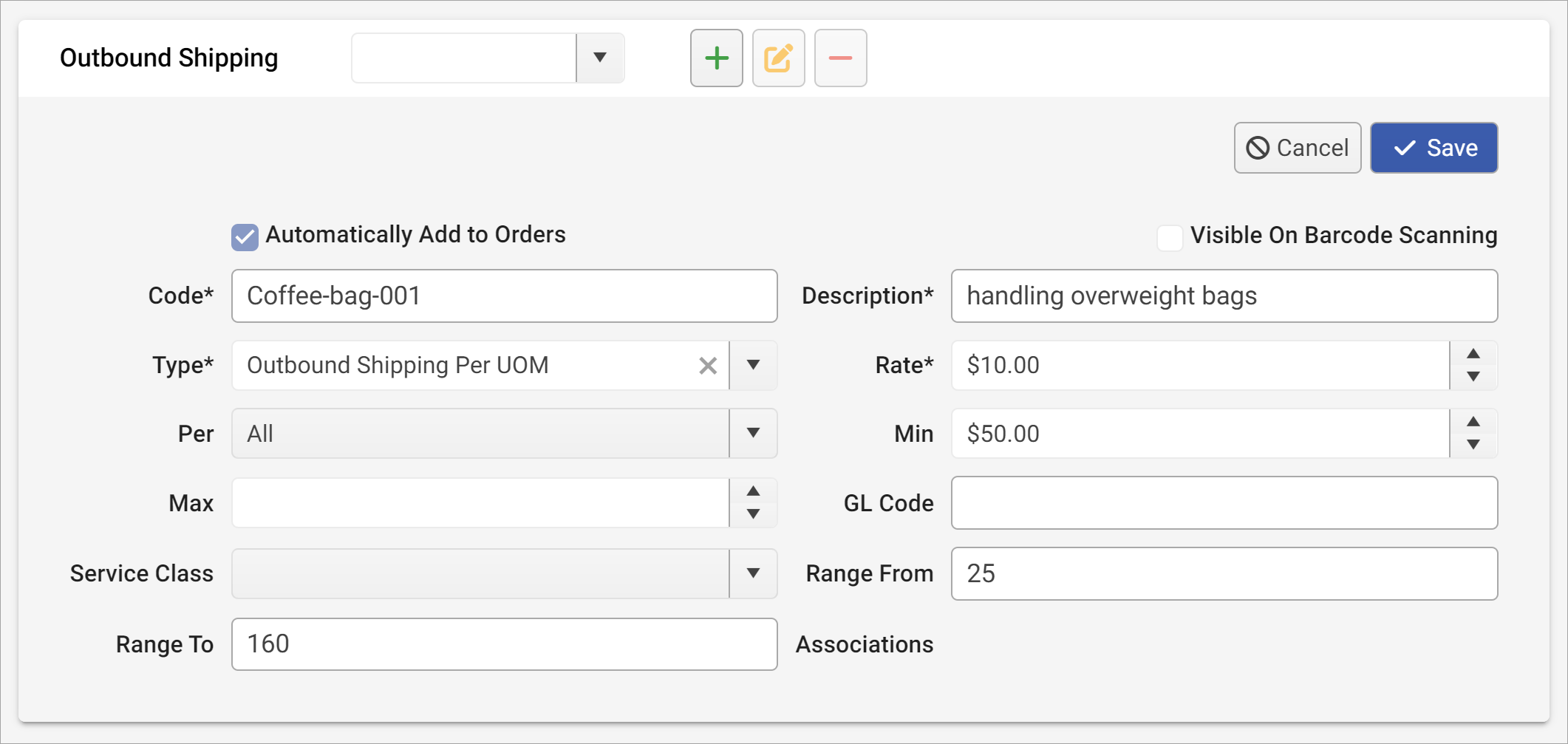 Create an Item Code – Da Vinci Unified