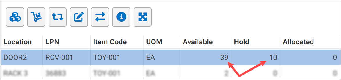 Inventory Adjust (UI) – Da Vinci Unified