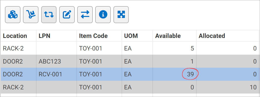 Inventory Adjust (UI) – Da Vinci Unified