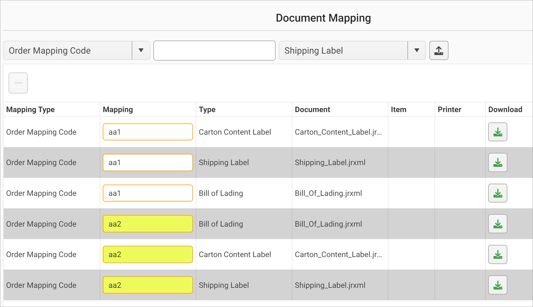 Configure the Account for Cartonization – Da Vinci Unified