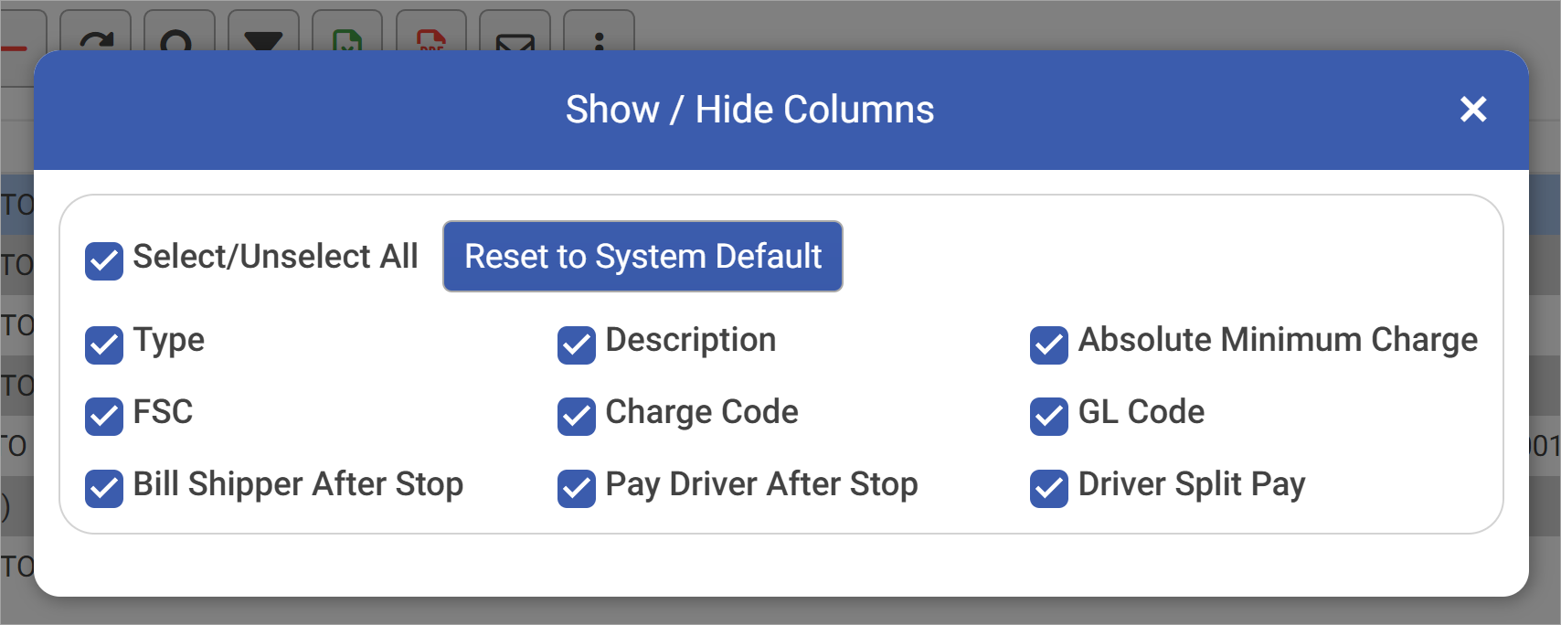Rate Tariffs – Da Vinci Unified
