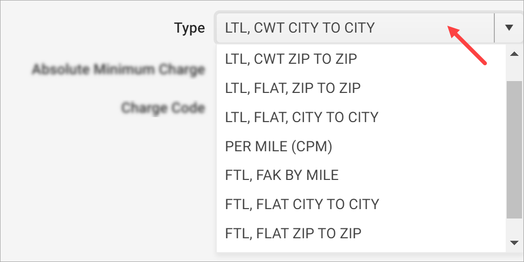 Create a CWT Rate Tariff – Da Vinci Unified