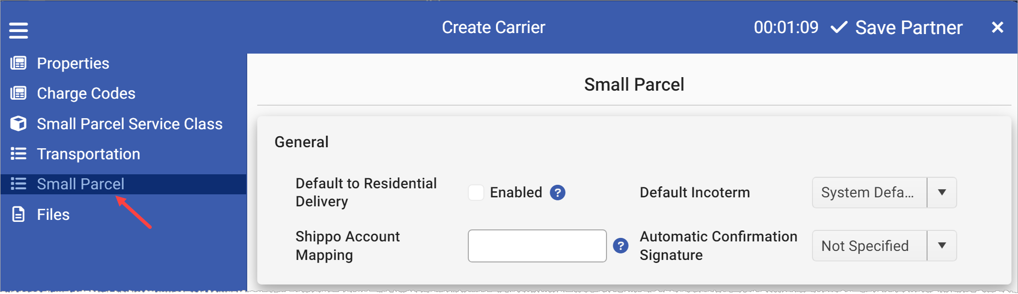 How to Configure Small Parcel Settings – Da Vinci Unified