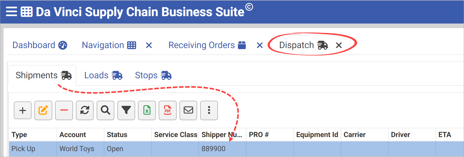 Convert a Receiving Order – Da Vinci Unified