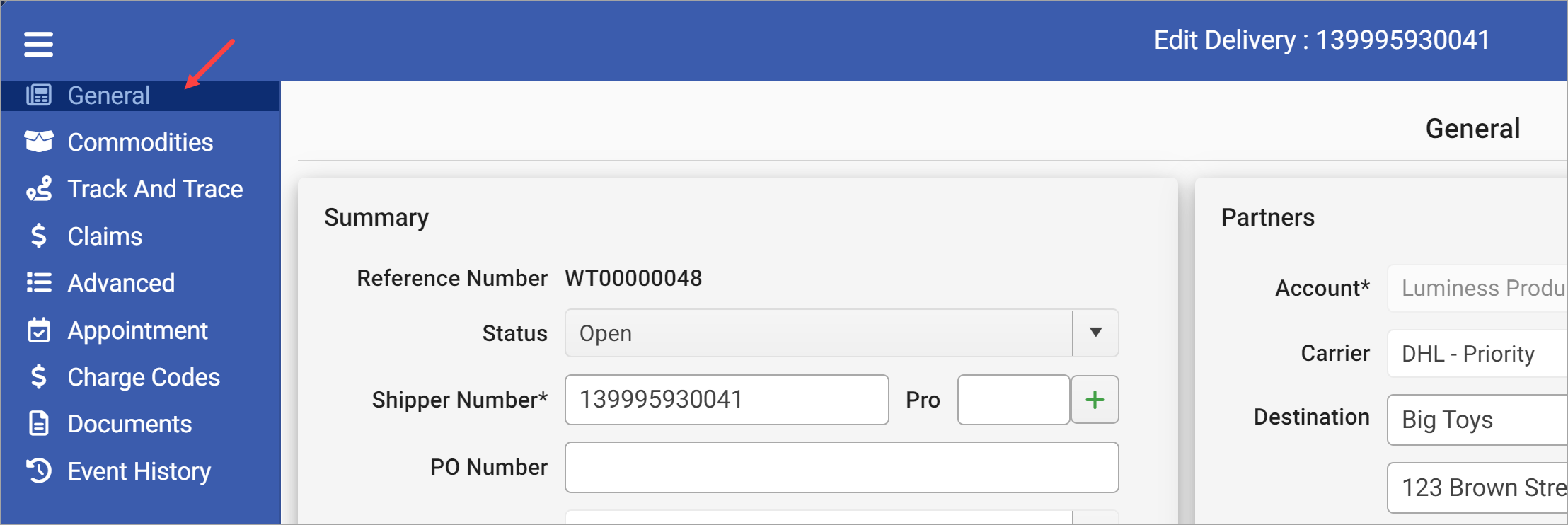 Convert a Shipping Order – Da Vinci Unified