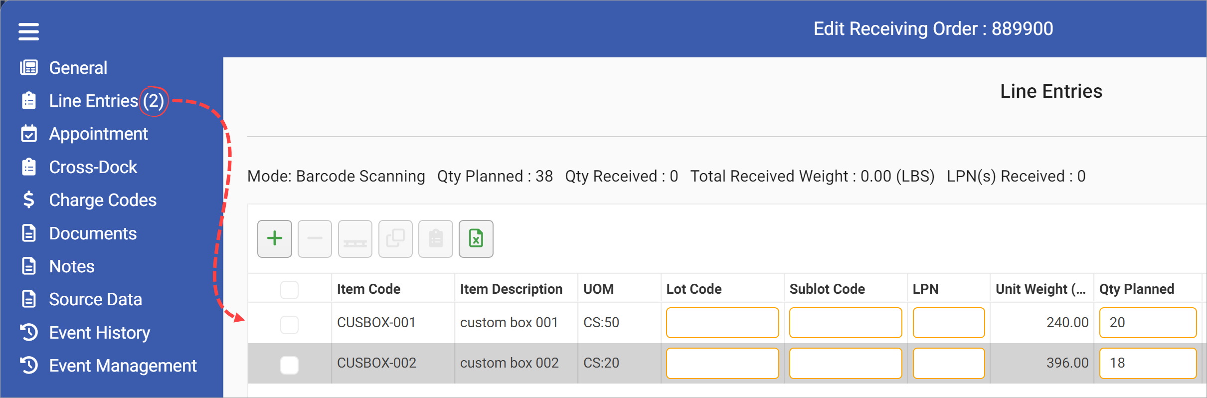 Convert a Receiving Order – Da Vinci Unified