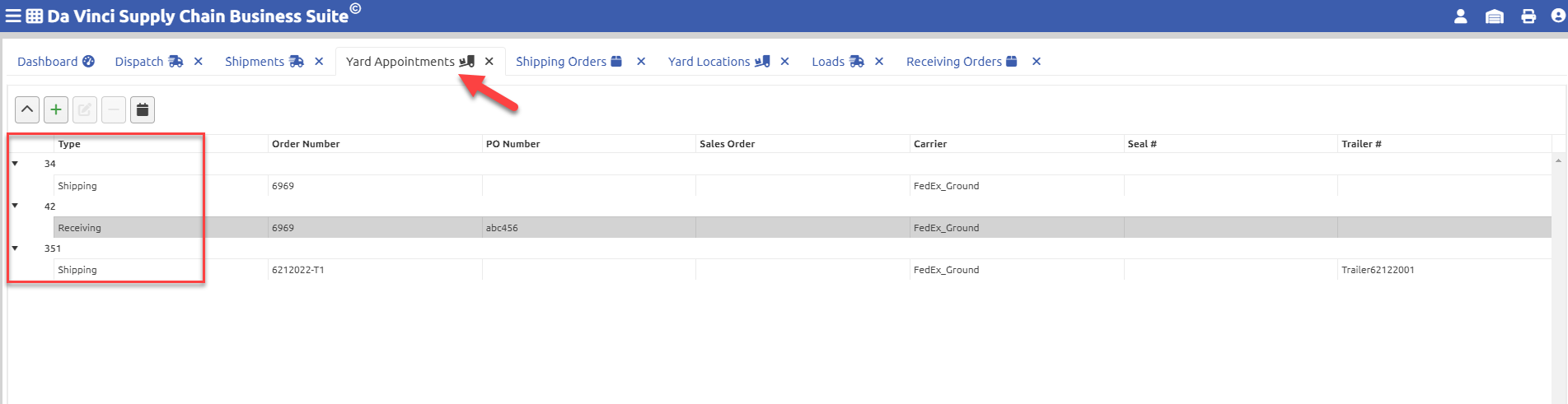 Integrating Yard Appointments with WMS – Da Vinci Unified